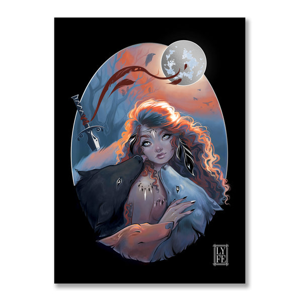 Alpha Print - Lyfe Illustration