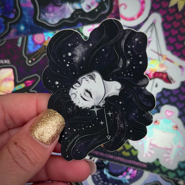 Stardust Sticker - Lyfe Illustration