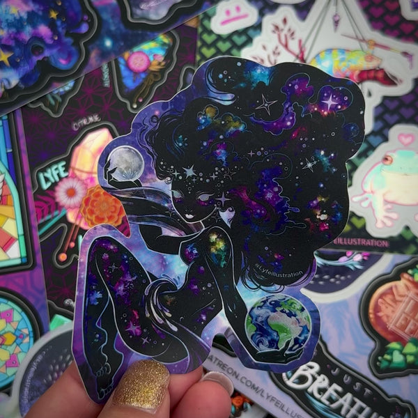 Nyx Sticker - Lyfe Illustration