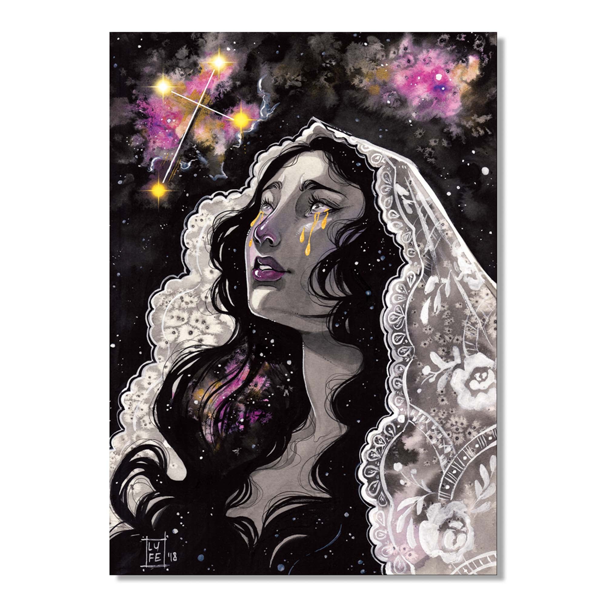 Crux Constellation - Lyfe Illustration