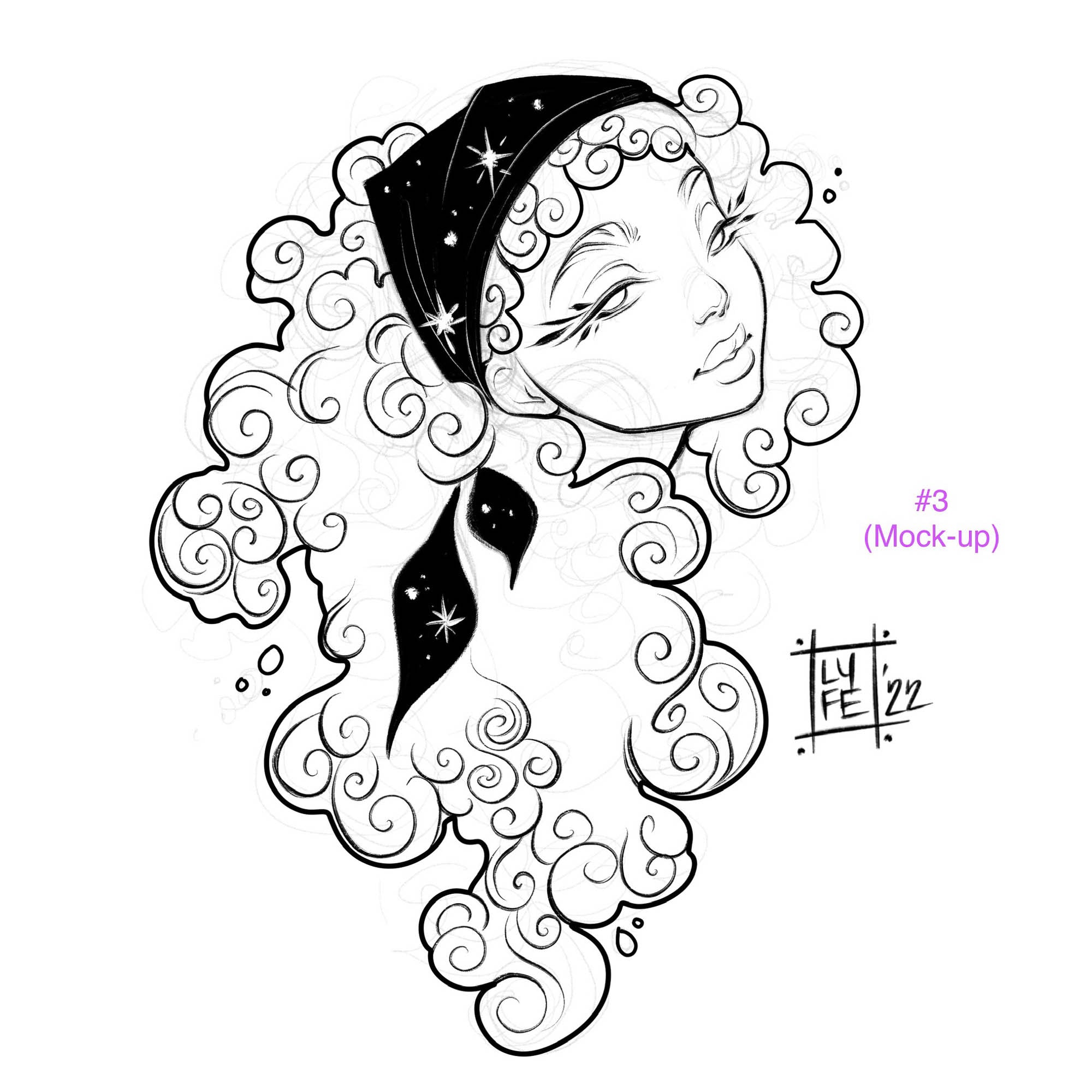 how to draw galaxy girl